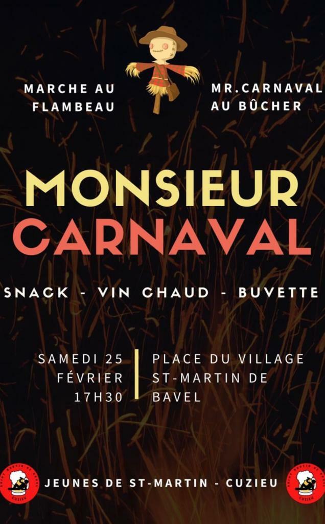 News - Carnaval le 25 février 2023 - Mairie de Saint-Martin-de-Bavel ...
