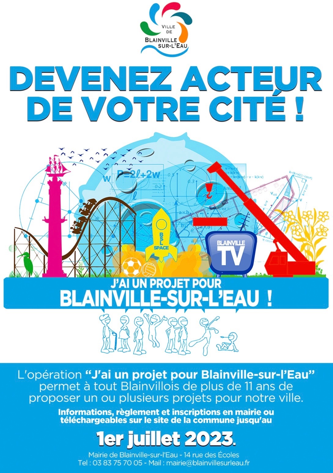 Actualités - Opération J'ai un projet pour Blainville 2023 - Actualité illiwap de Mairie de ...