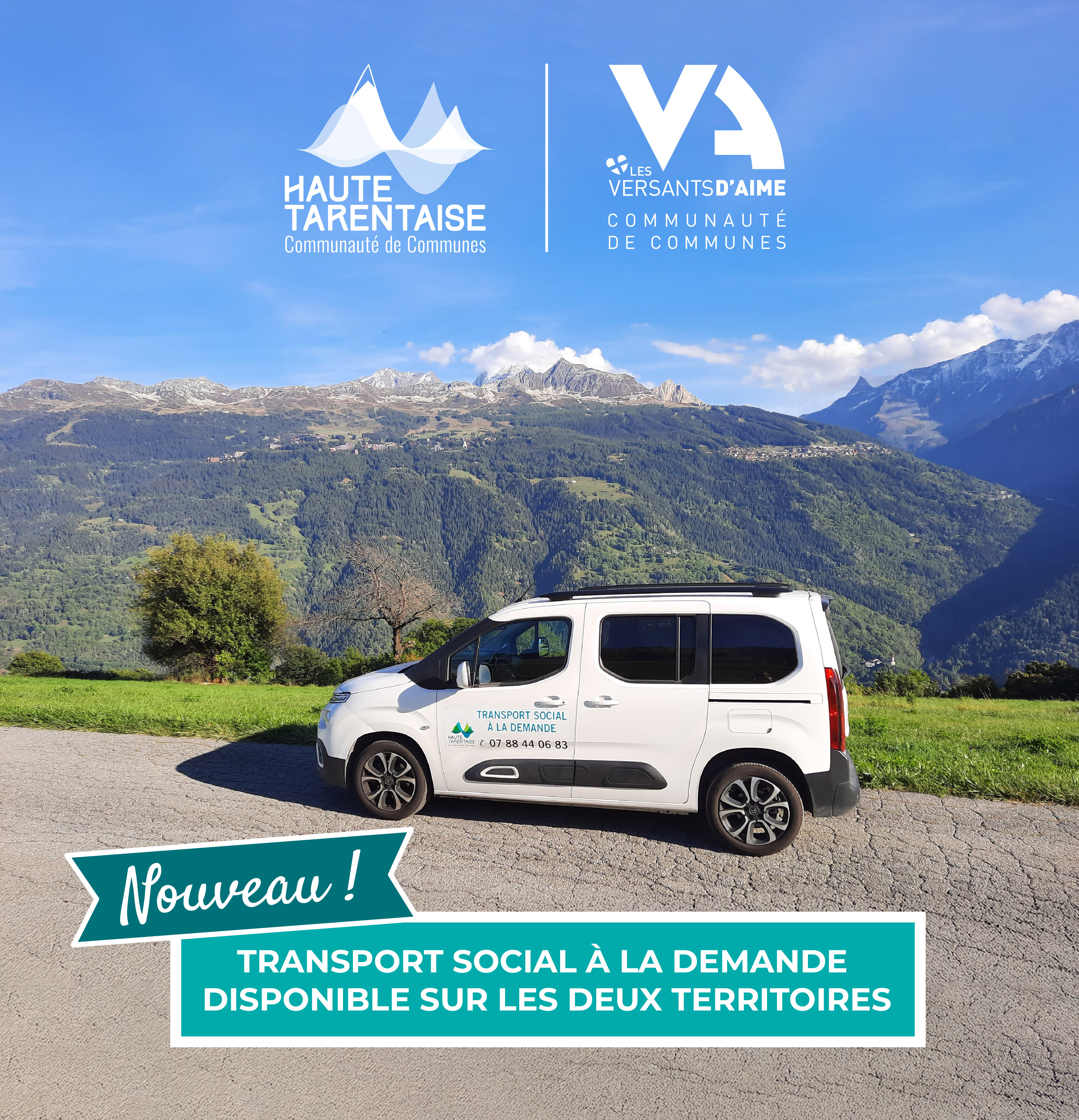 Actualités - 🚐 Transport social à la demande étendu aux Versants d'Aime ...