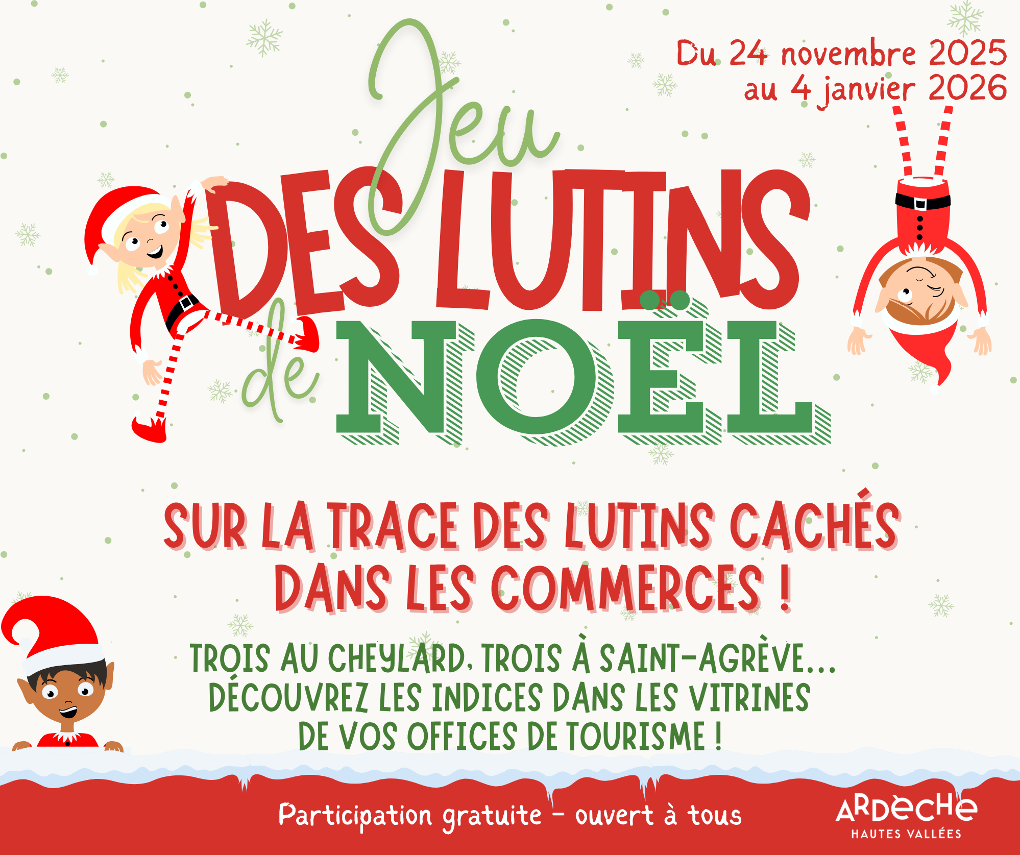Actualités - Le Jeu des Lutins de Noël arrive au Cheylard, et à St ...