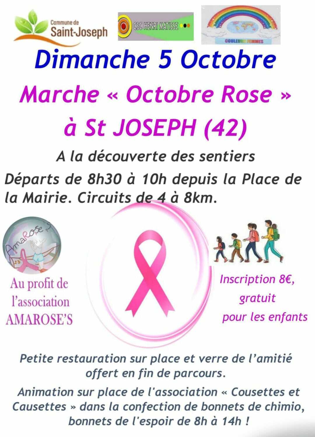 News - Marche OCTOBRE ROSE à saint joseph - Mairie de Saint-Joseph ...