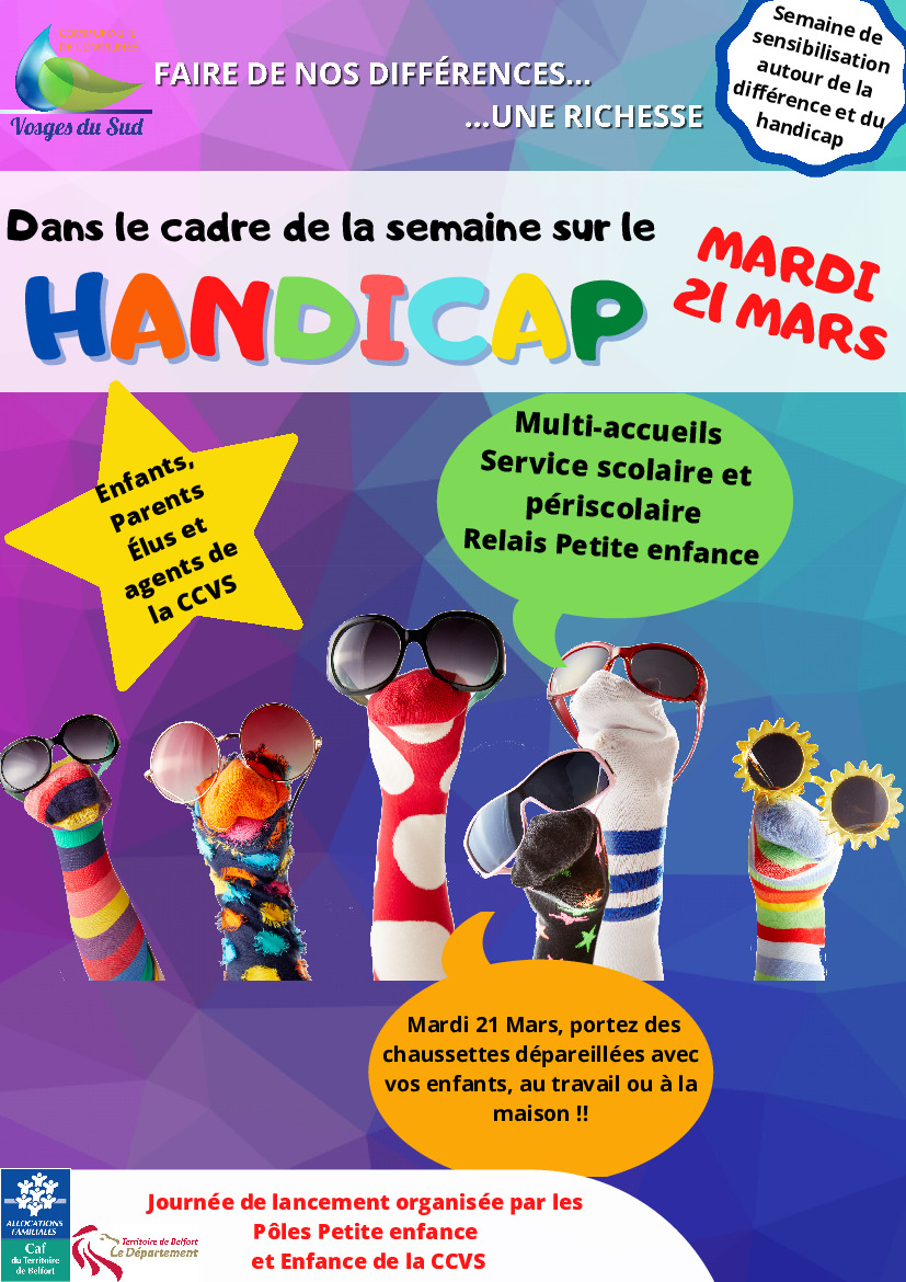 Actualités - Semaine de sensibilisation au Handicap - Actualité illiwap de Mairie d'Auxelles-Bas ...