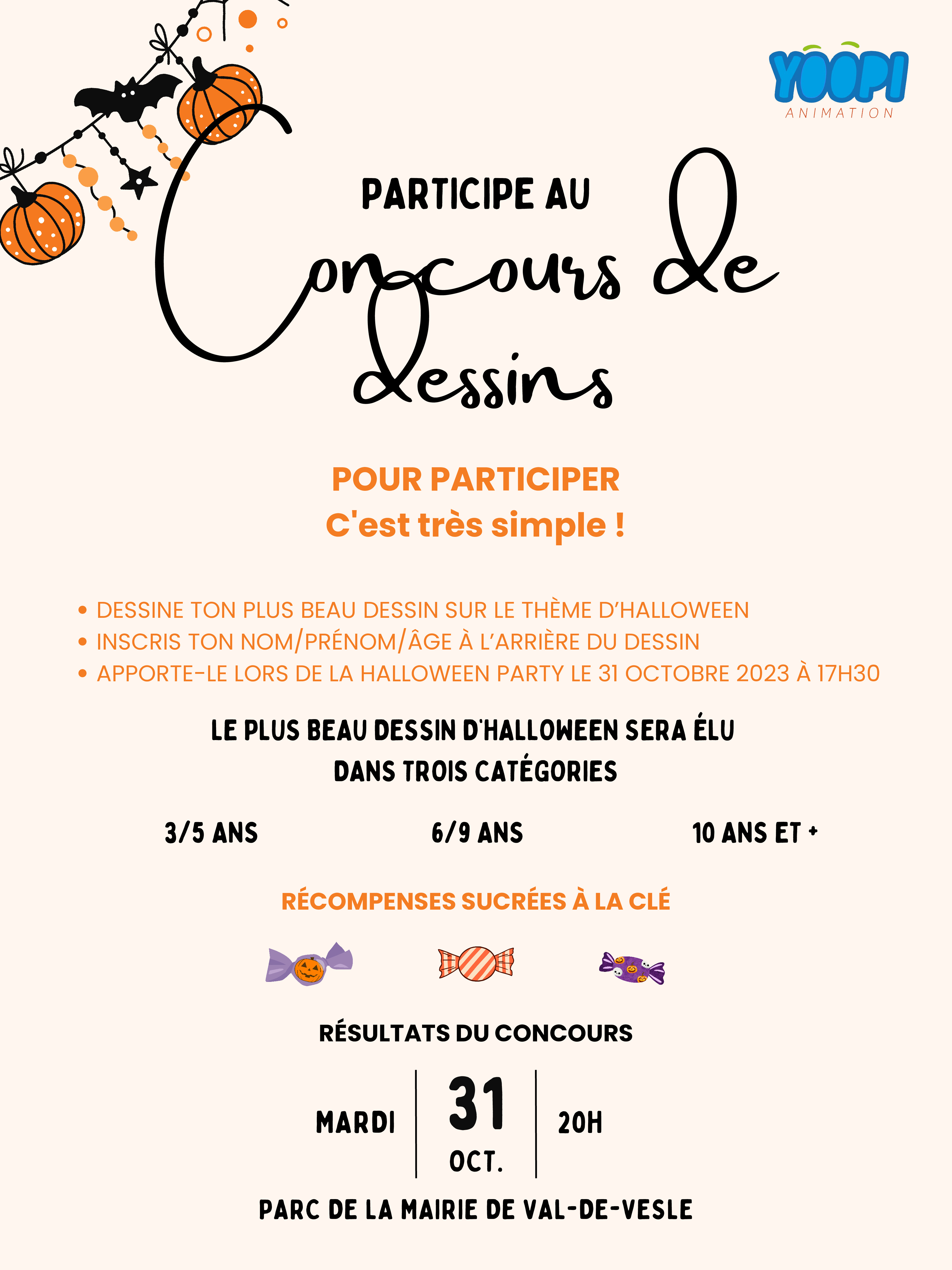 Noticias - CONCOURS DE DESSINS D'HALLOWEEN - Noticias de illiwap de ...