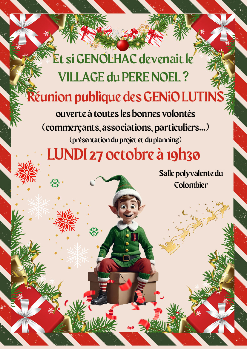 Actualités - Les GENiO Lutins - Actualité illiwap de Mairie de Génolhac ...