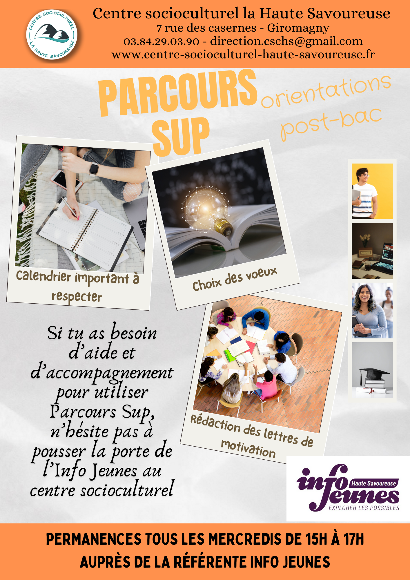 News - Accompagnement Parcours Sup par le centre socioculturel - Mairie ...